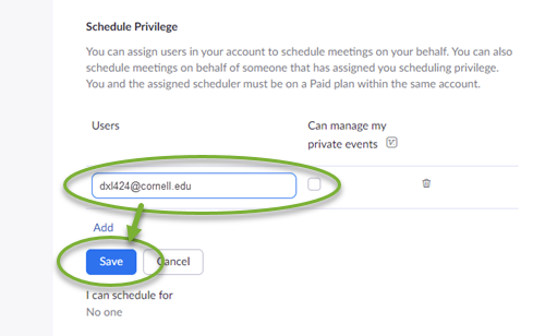 Change Ownership of a Zoom Meeting or Webinar | IT@Cornell